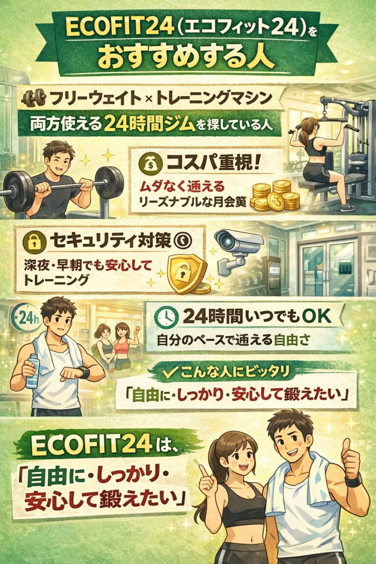 【レビューあり】ECOFIT24(エコフィット24)名古屋今池店の口コミ・レビューについて解説！ | ロコのブログ